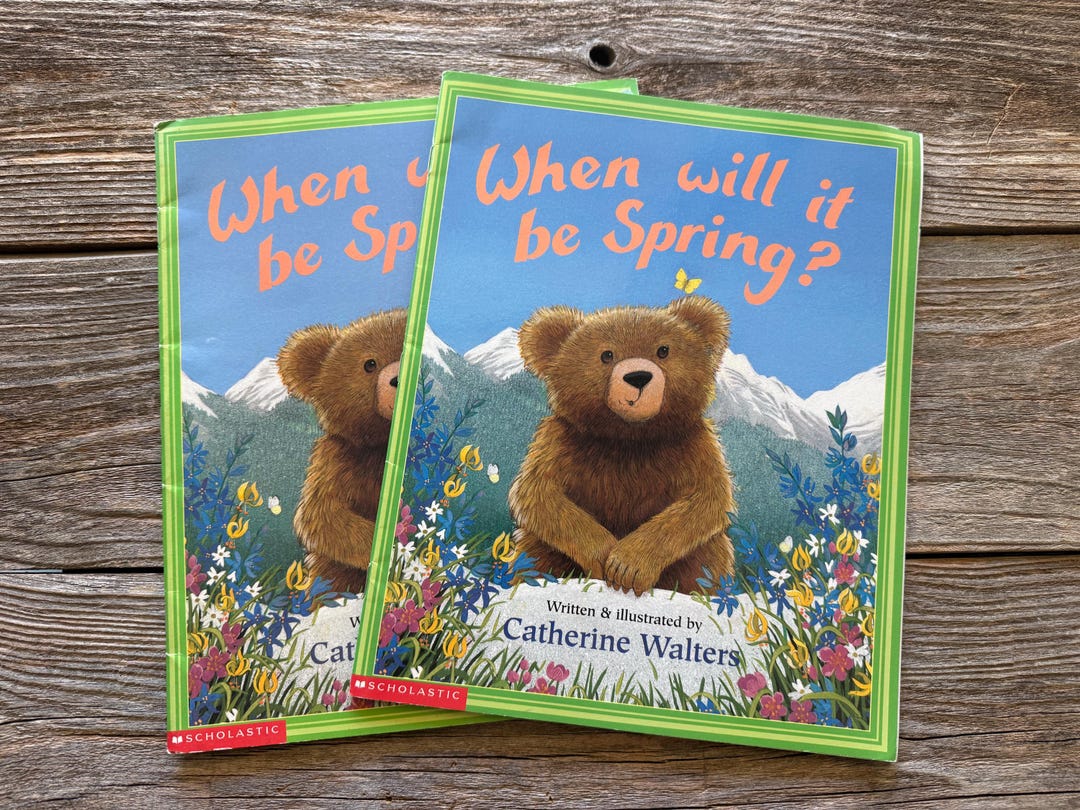 When Will It Be Spring? Catherine Walters, Scholastic 1999 - Etsy