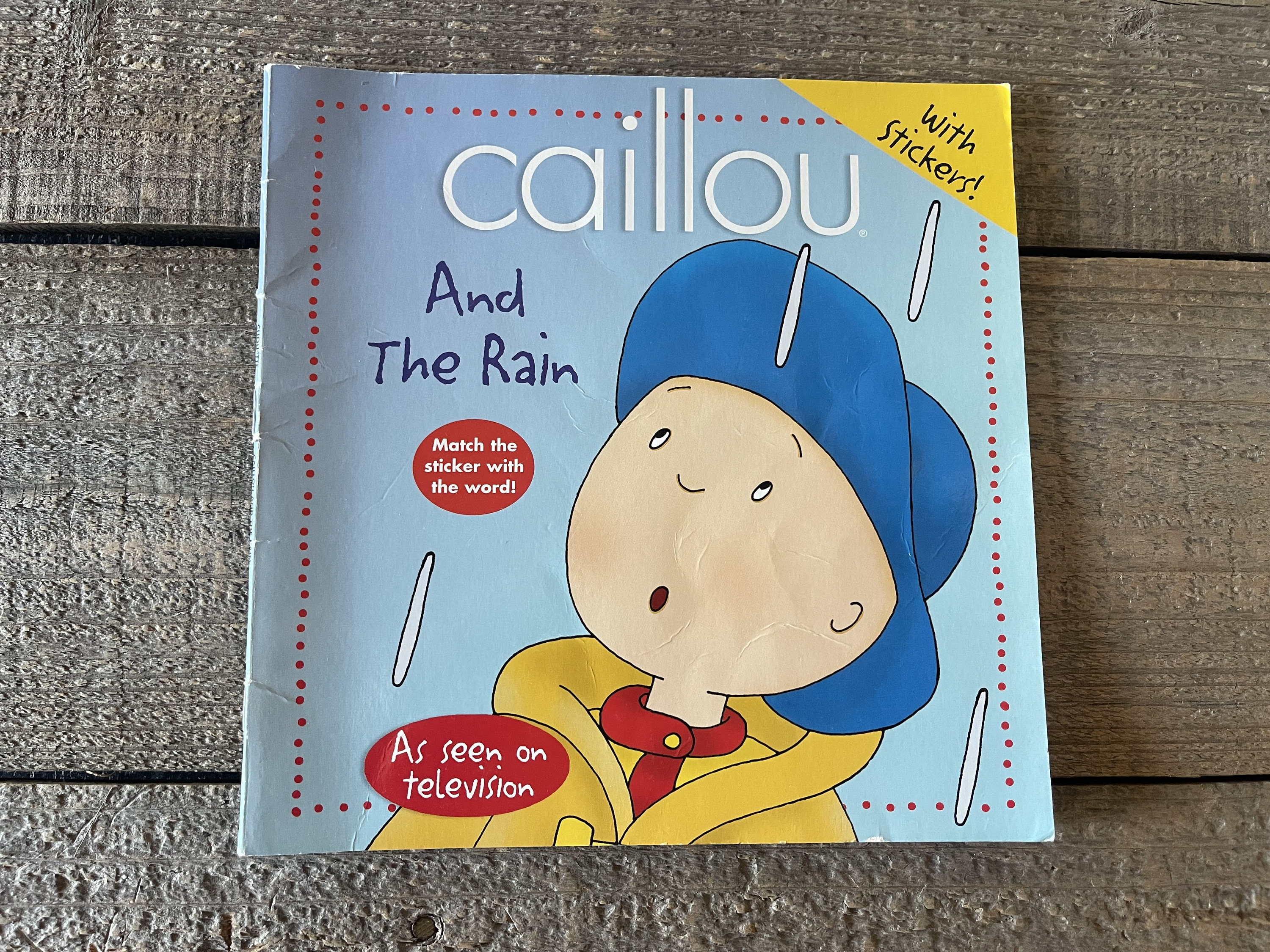 Caillou Books -sold Individually- 2000's PBS Kids - Etsy