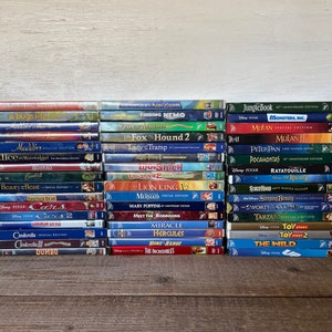 Vintage Walt Disney DVD Movies // Sold Individually // See Listing for ...