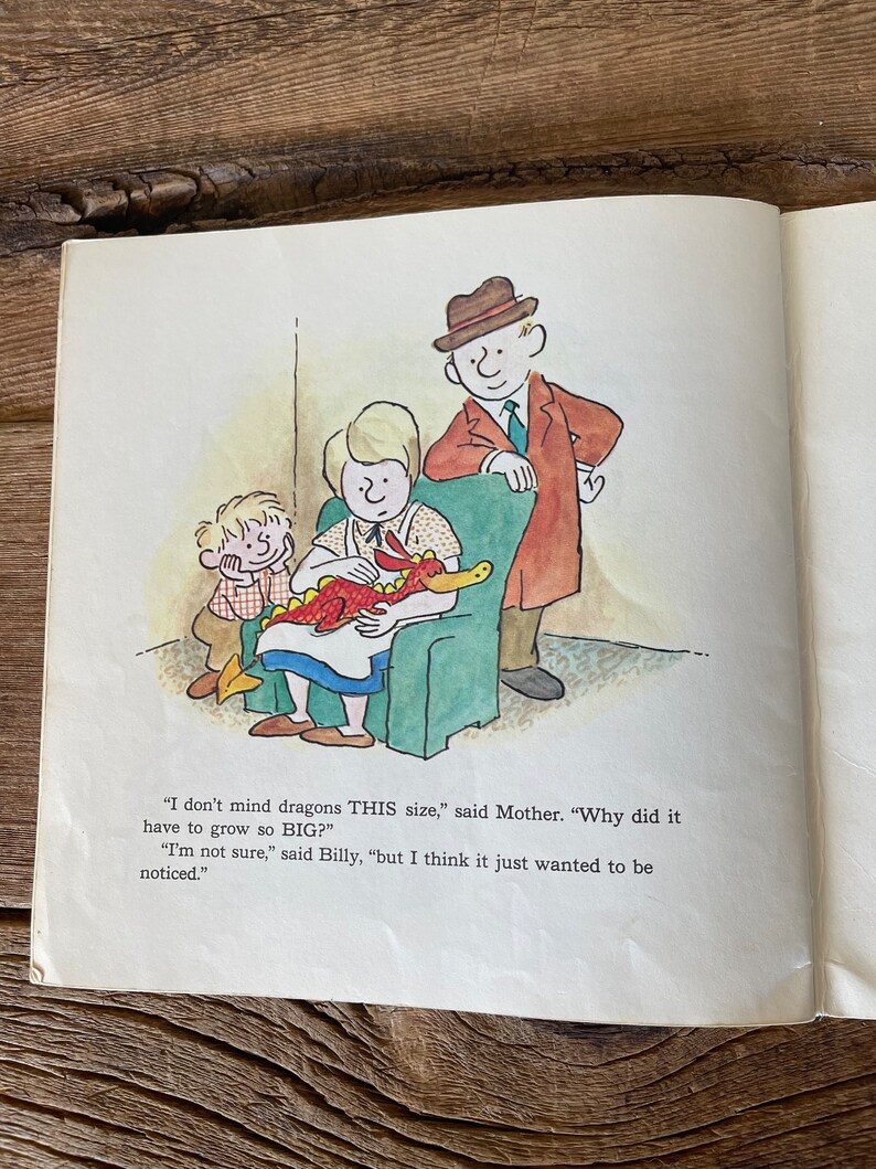 There's No Such Thing as A Dragon // Jack Kent // 1975 - Etsy