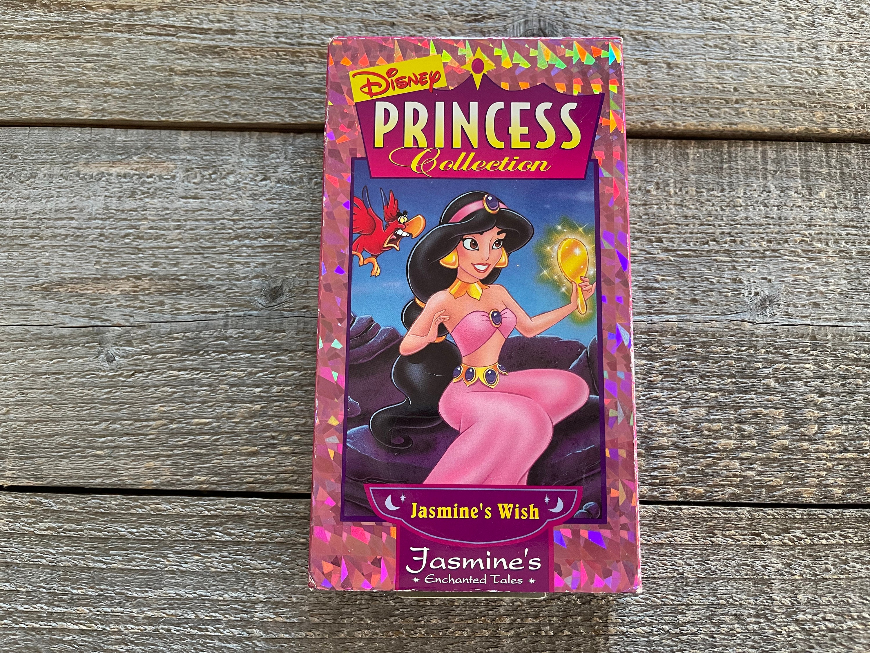Disney Princess Collection VHS // Jasmine's Wish // - Etsy
