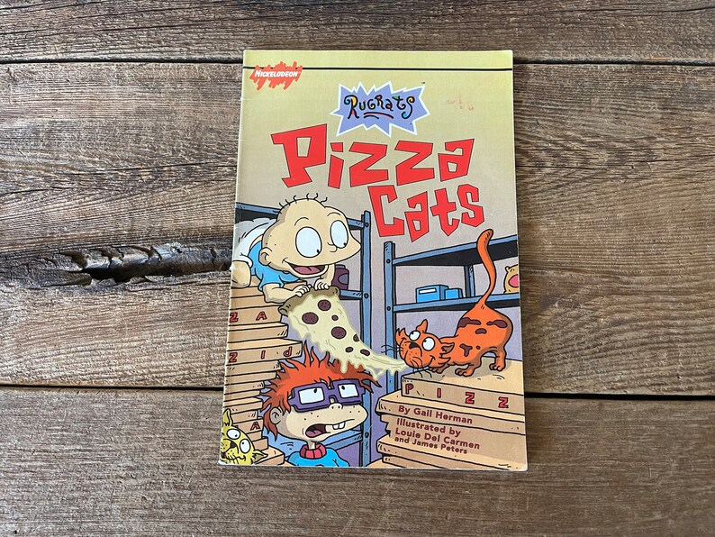 Vintage Rugrats Book // Pizza Cats // 1999 - Etsy