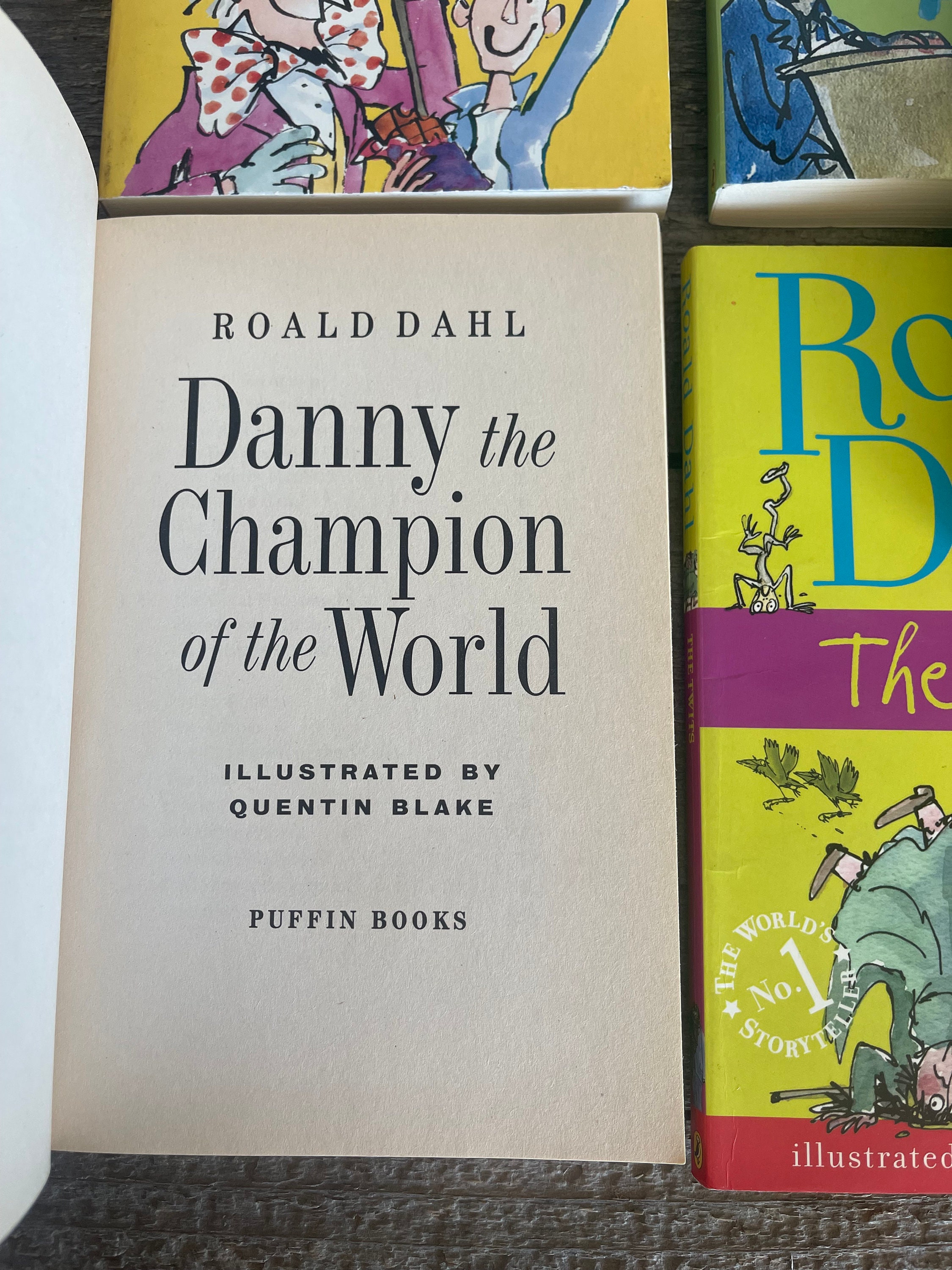 Roald Dahl Books // You Choose // BFG Twits Magic Finger - Etsy