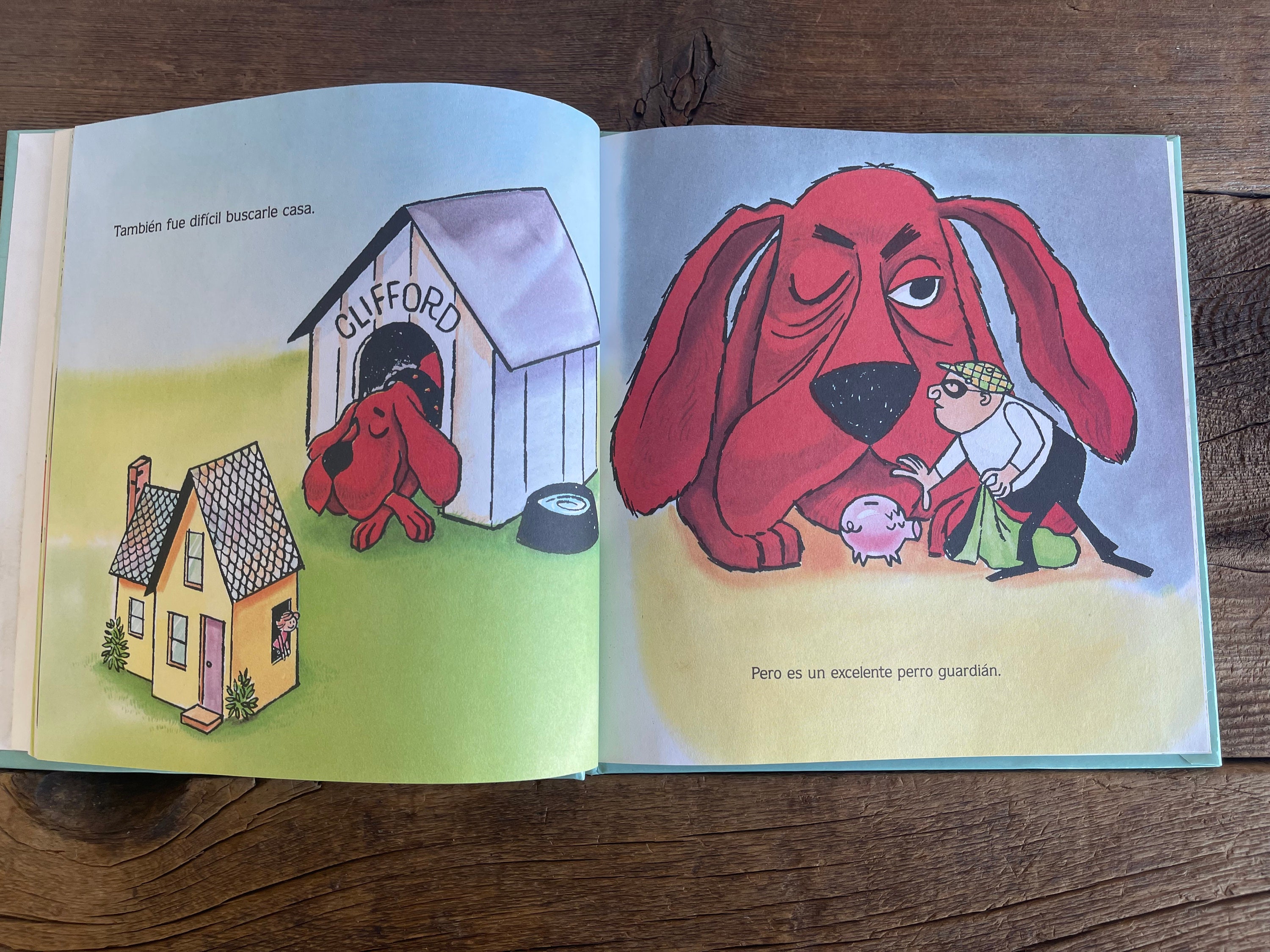 Clifford Book // Spanish // el Gran Perro Colorado | Etsy