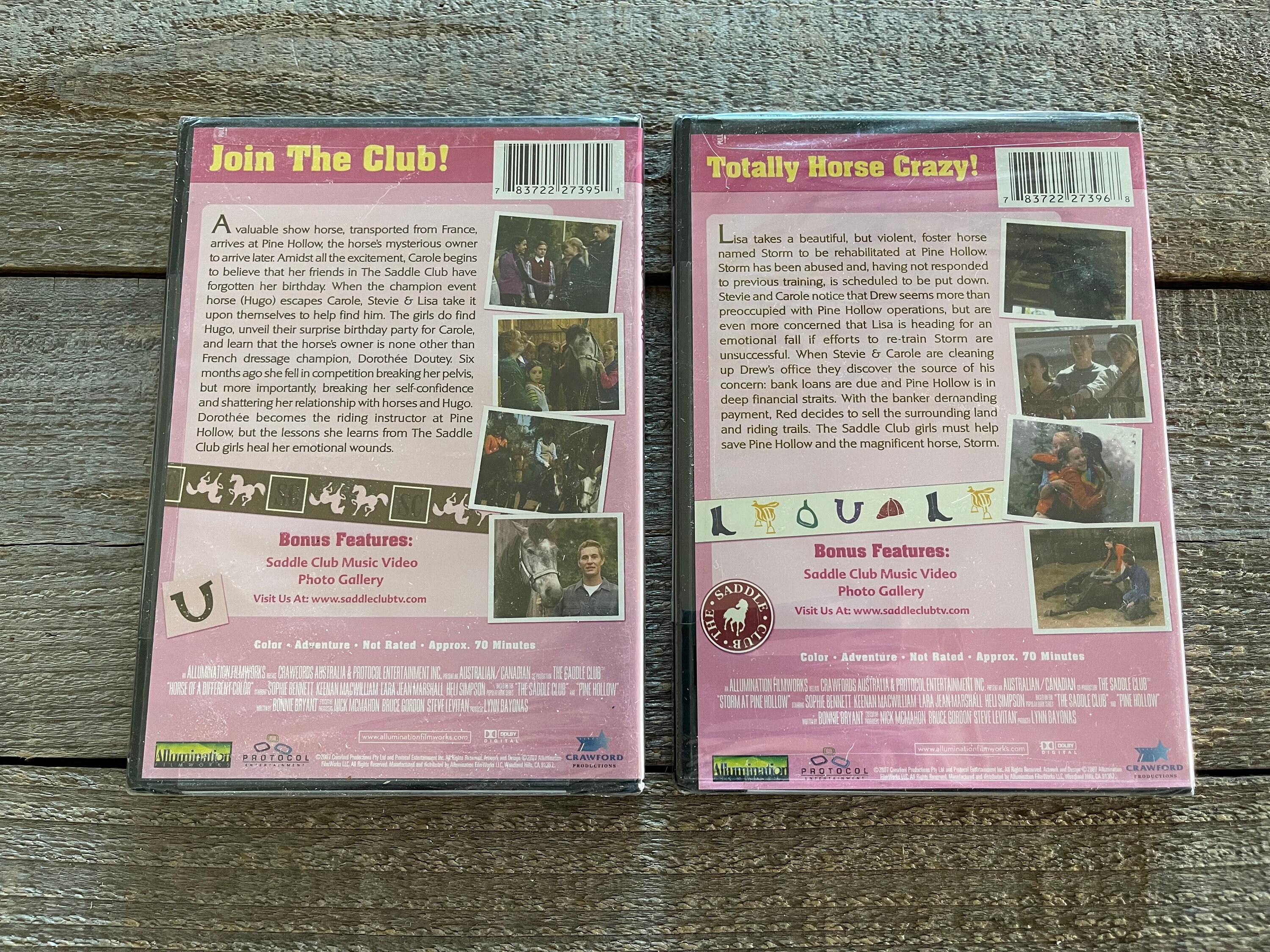 The Saddle Club Dvds // You Choose // Brand New Factory Sealed - Etsy
