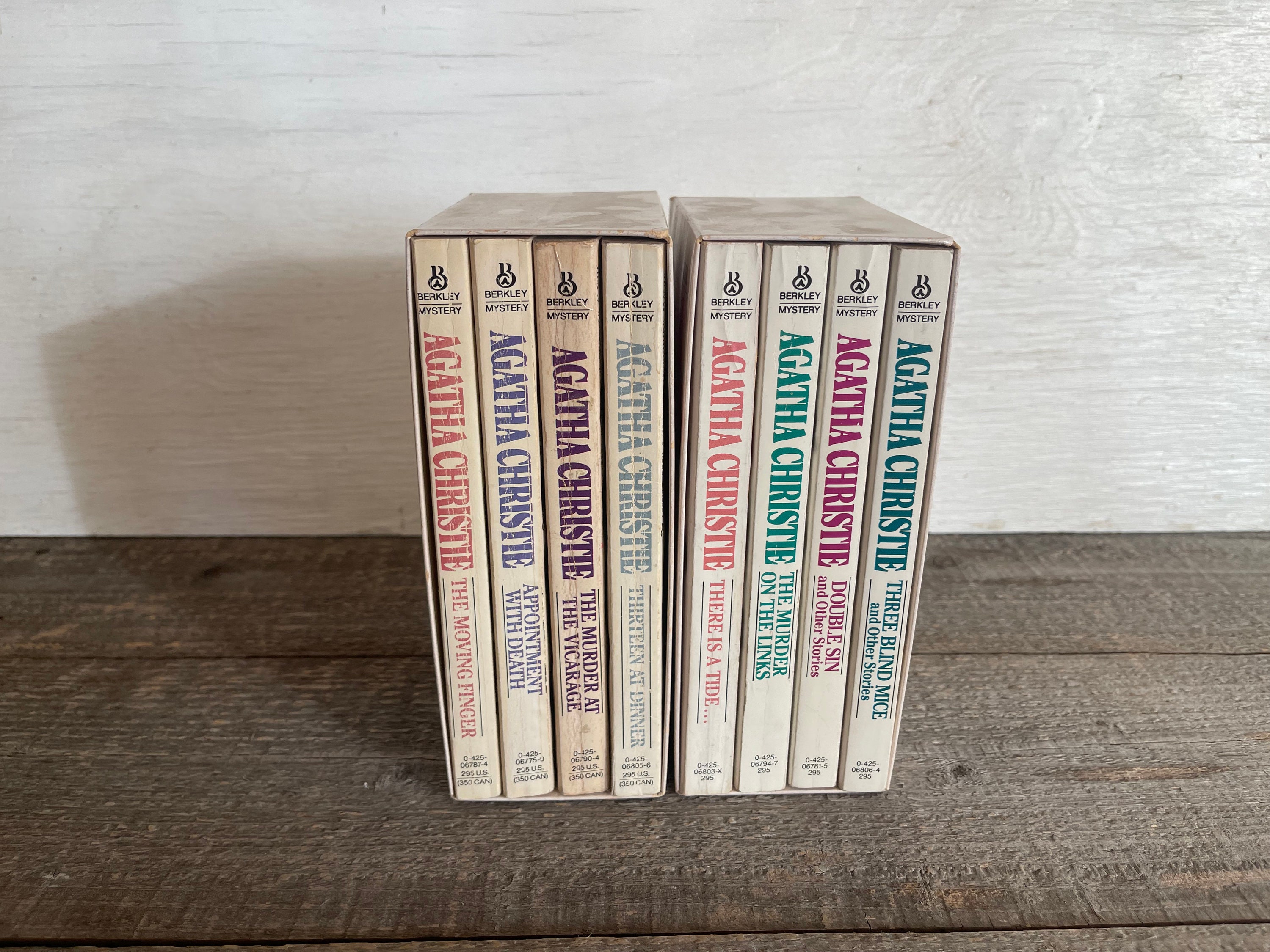 Vintage Agatha Christie Box Sets // best-loved - Etsy