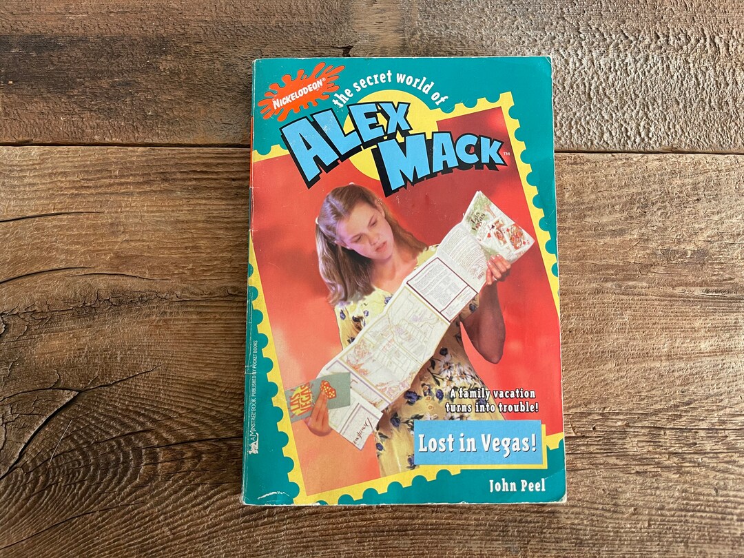The Secret World of Alex Mack Book // Lost in Vegas! // John Peel ...