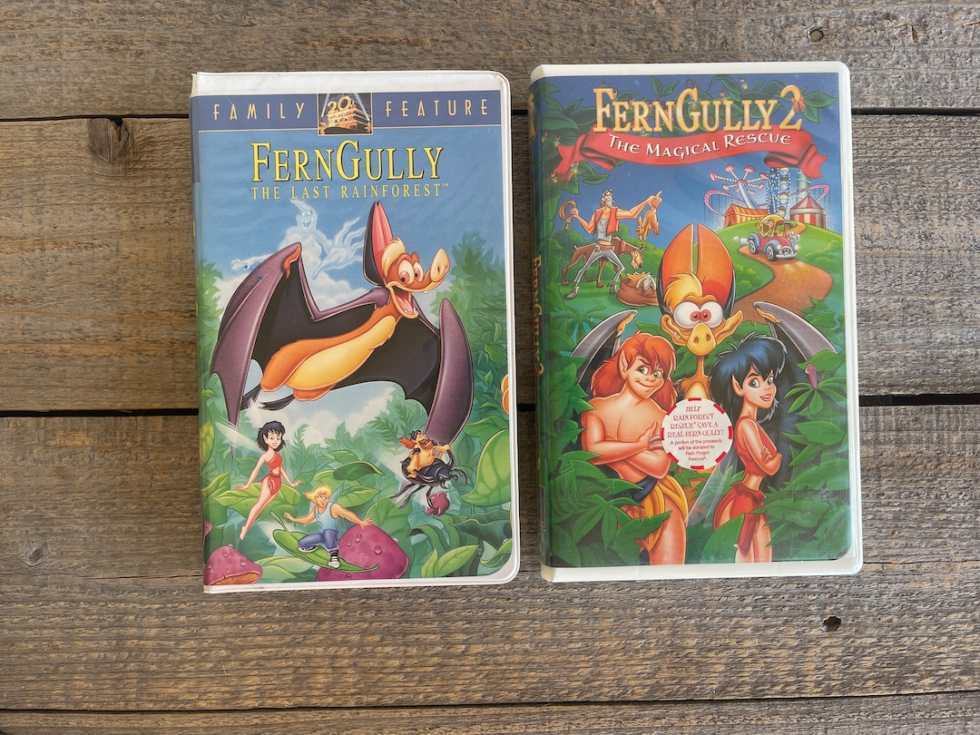 Ferngully or Ferngully 2 // Sold Individually // Vintage VHS Movies ...