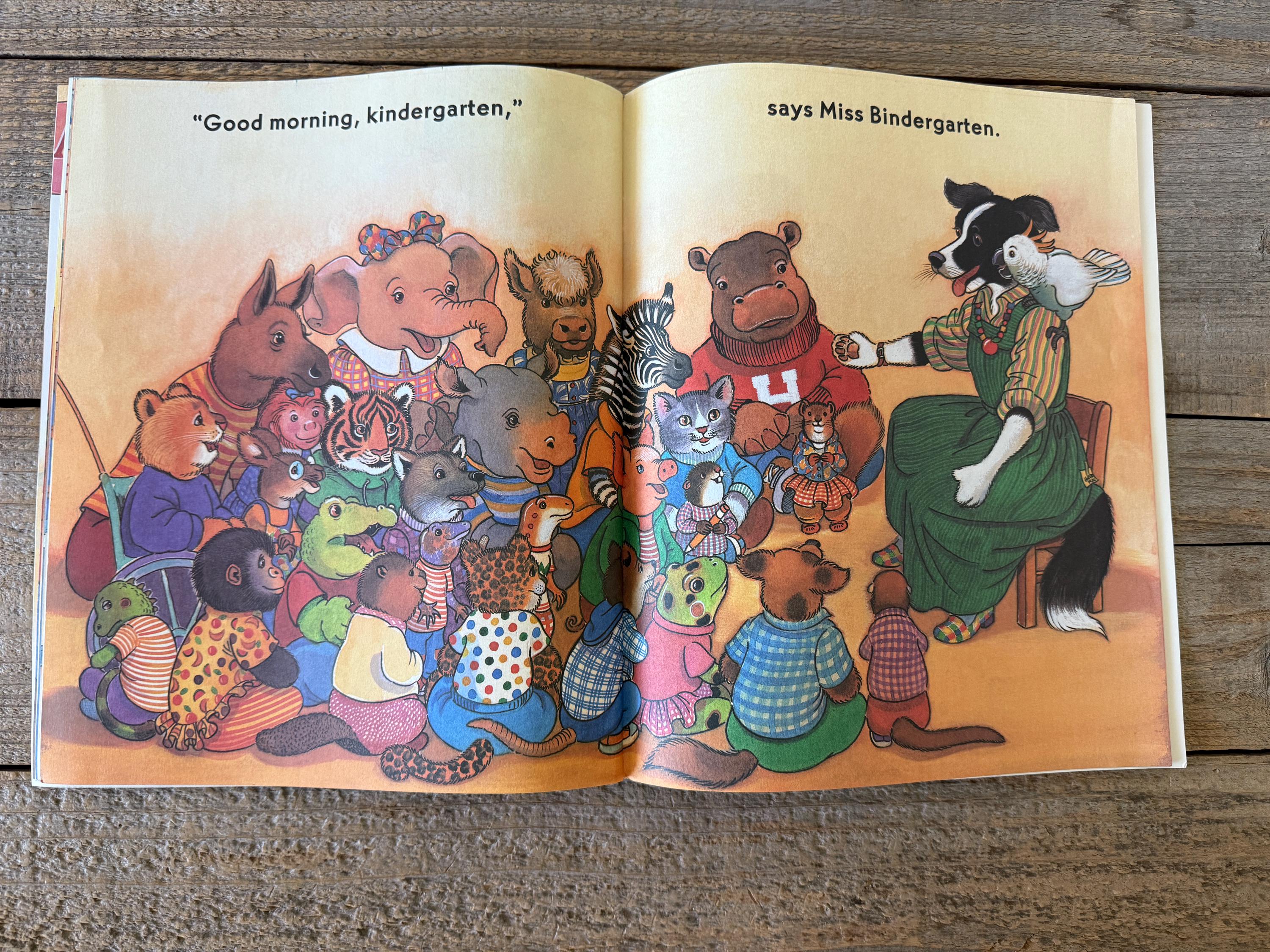 Miss Bindergarten Gets Ready for Kindergarten Book and Cassette - 1998 ...