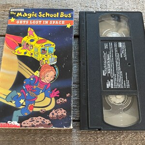 VHS the Magic School Bus Gets Lost in Space // 1995 Scholastic Movie ...