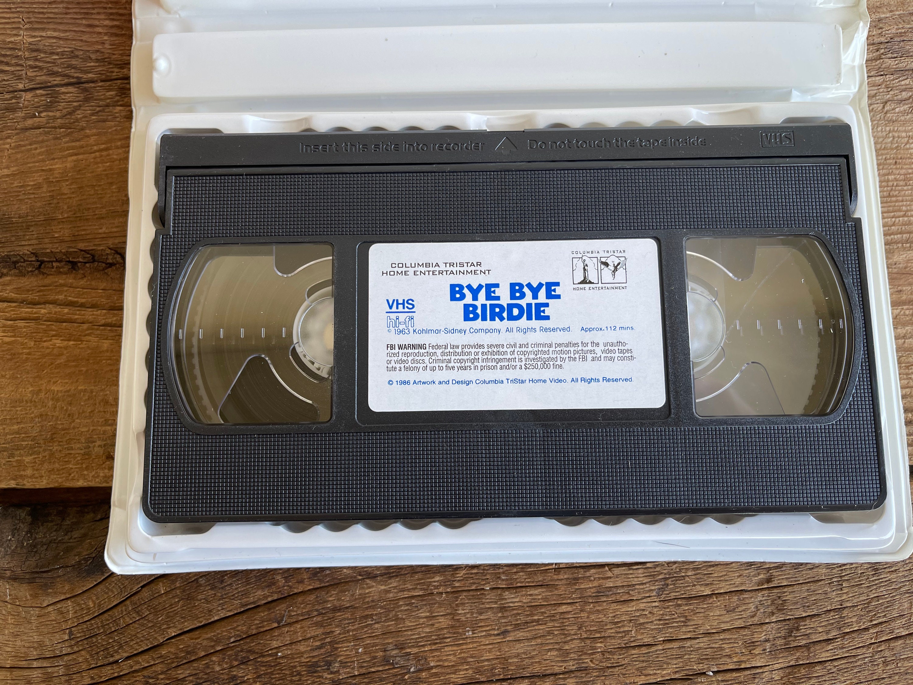 Vintage VHS Movie bye Bye Birdie 1996 - Etsy