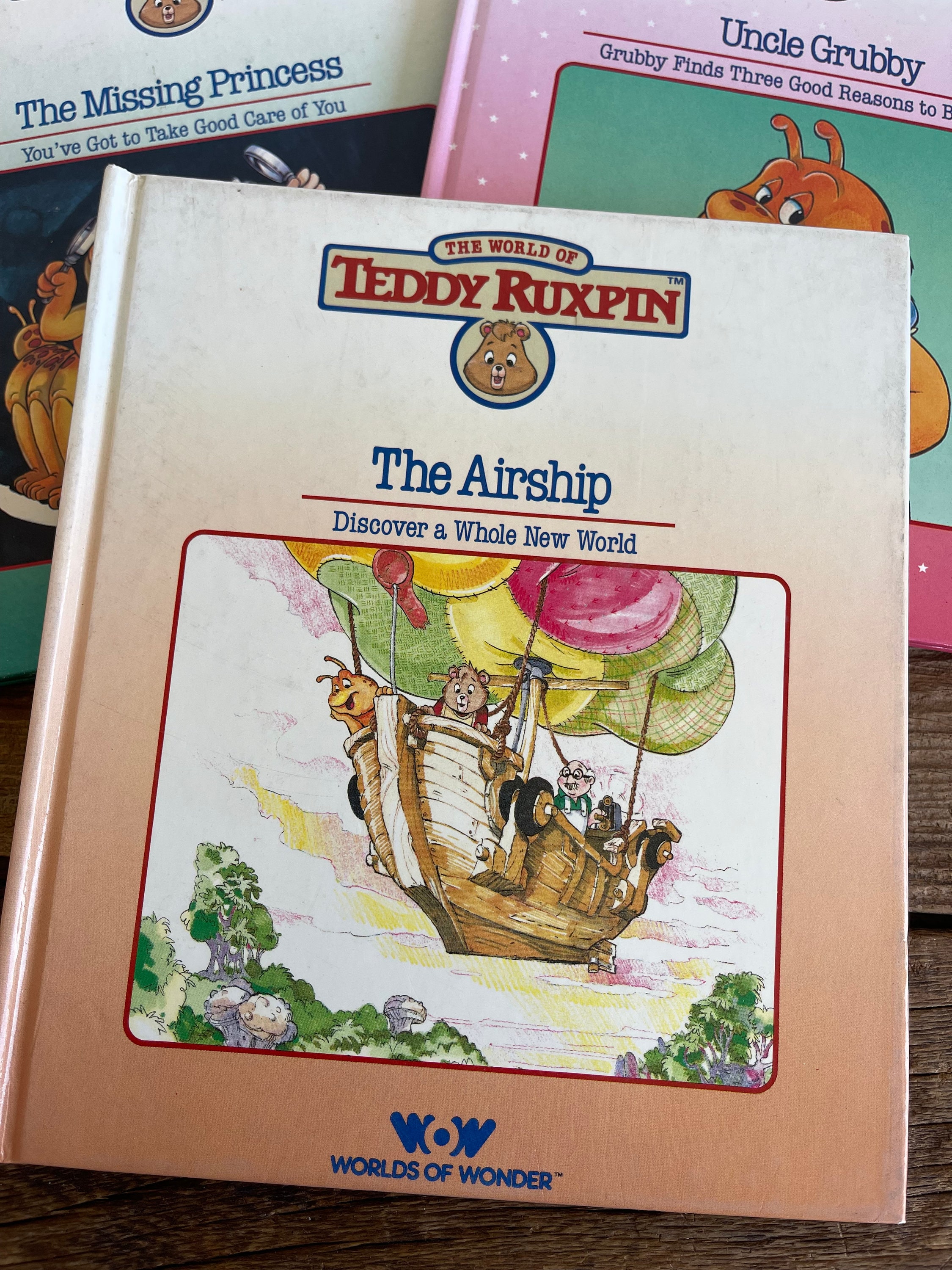 Vintage Teddy Ruxpin Books // You Choose // Worlds of Wonder - Etsy