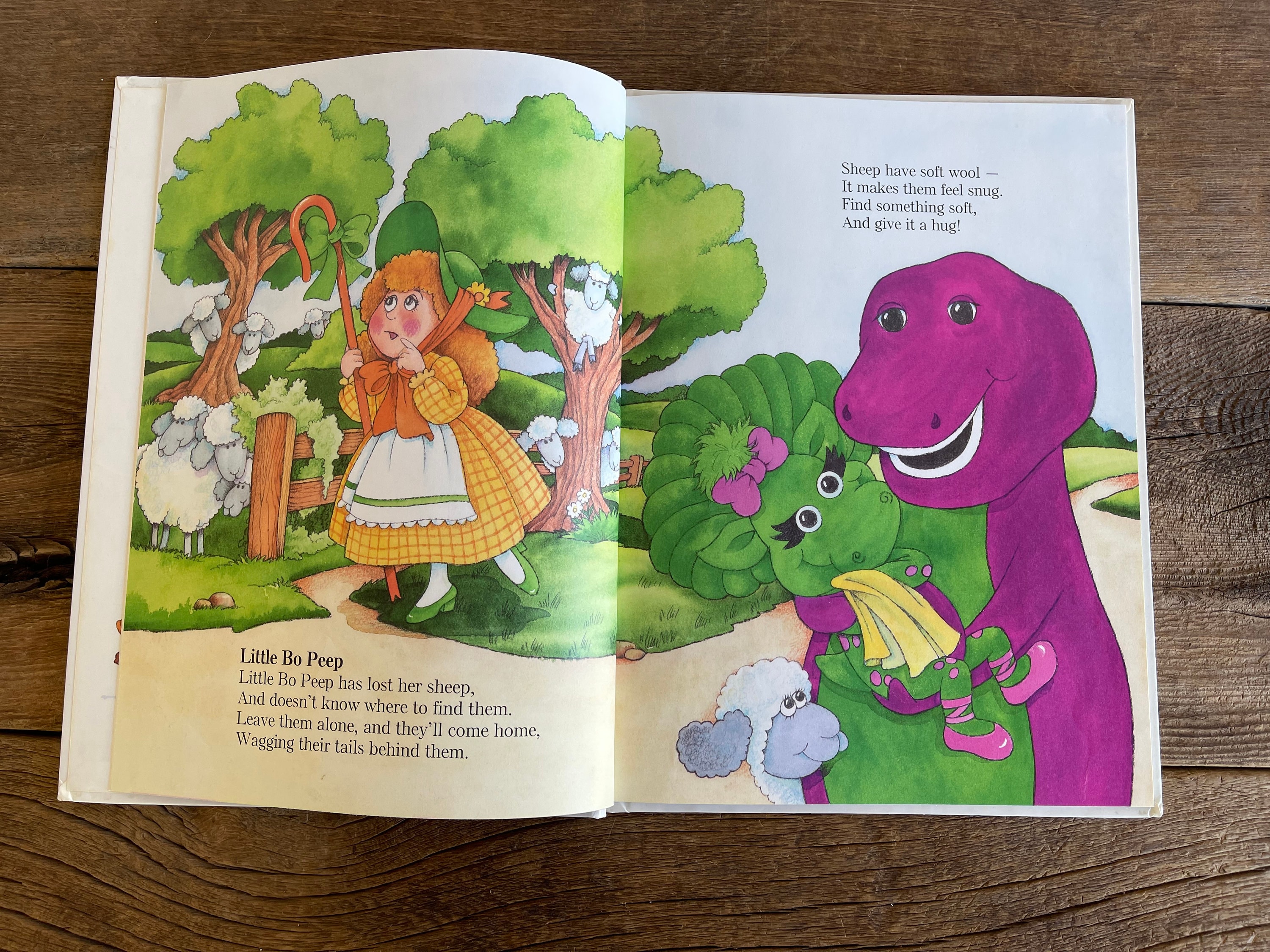 Barney's Favorite Mother Goose Rhymes Vol. 1 // 1993 - Etsy