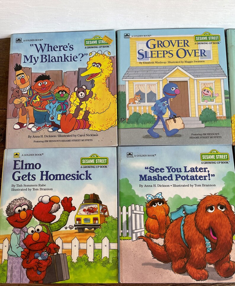 Hardcover Sesame Street Books // You Choose // Hardcover - Etsy