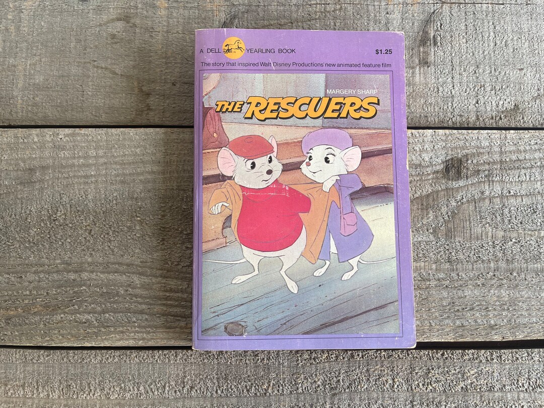 The Rescuers by Margery Sharp // Garth Williams // 1977 Dell Yearling ...