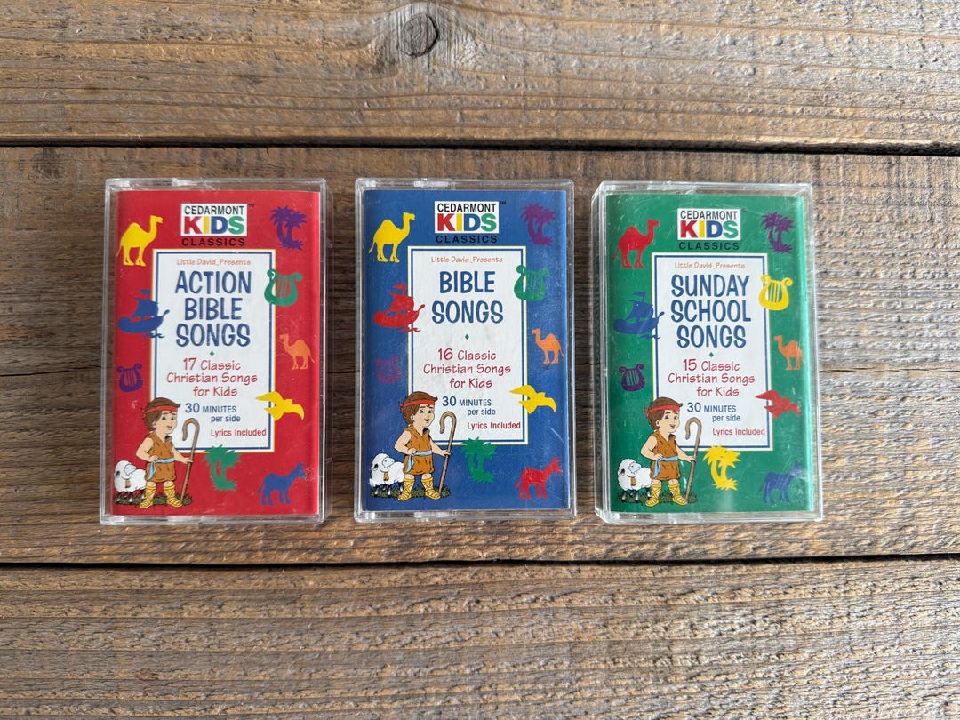 Cedarmont Kids Classics 1990's Cassette Tapes // Sold Individually ...