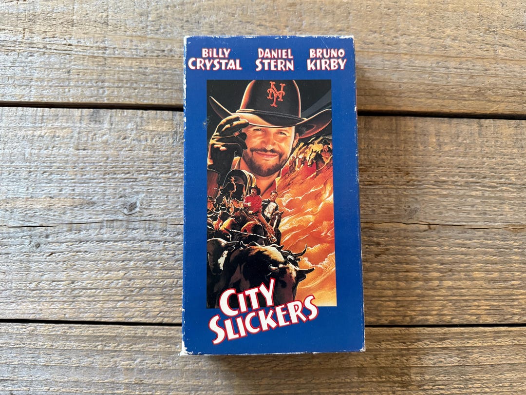 City Slickers VHS Movie // Billy Crystal, Daniel Stern, Bruno Kirby ...