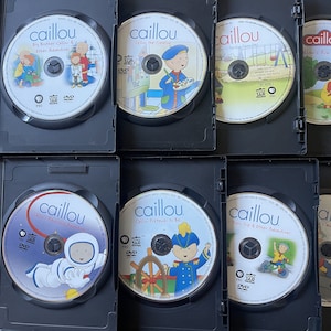 Caillou Dvd's // Sold Individually // 2000's PBS Kids - Etsy
