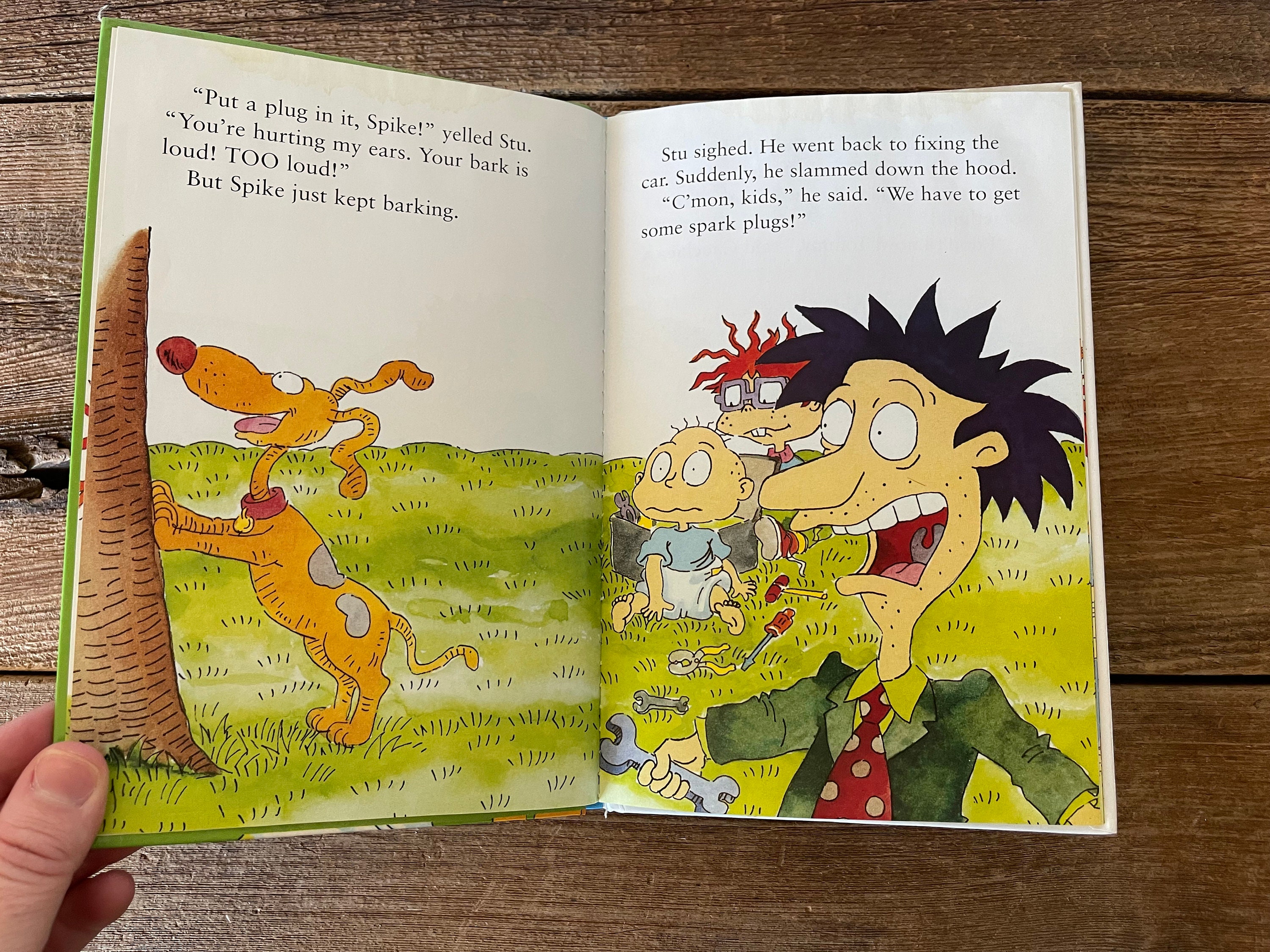 Vintage Rugrats Book // Bark Spike Bark // 1998 - Etsy