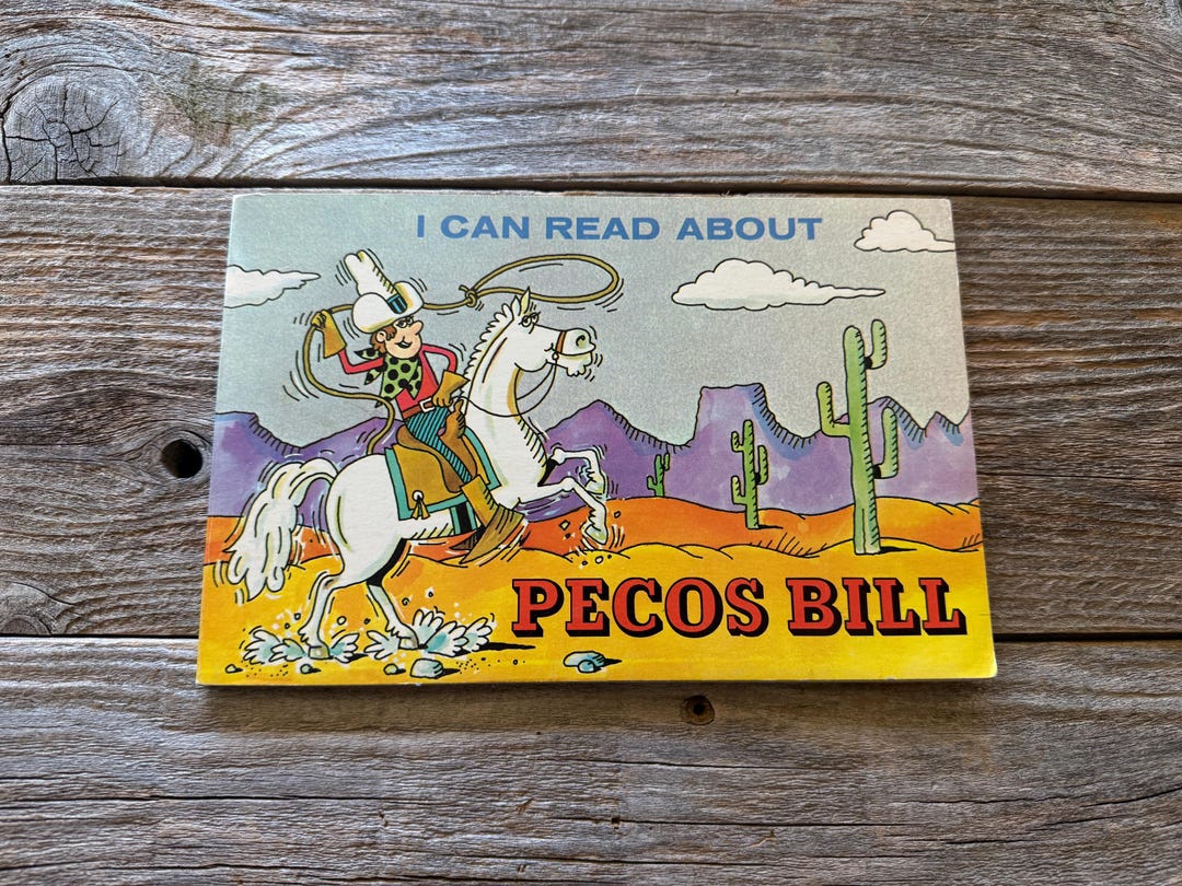 I Can Read About Pecos Bill Child's Book, by J. I. Anderson ...