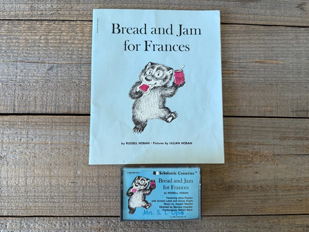 Bread and Jam for Frances // Scholastic Book and Cassette Tape ...