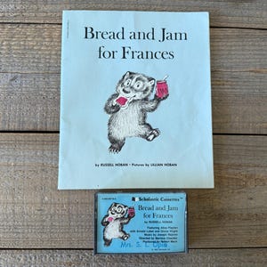 Bread and Jam for Frances // Scholastic Book and Cassette Tape ...
