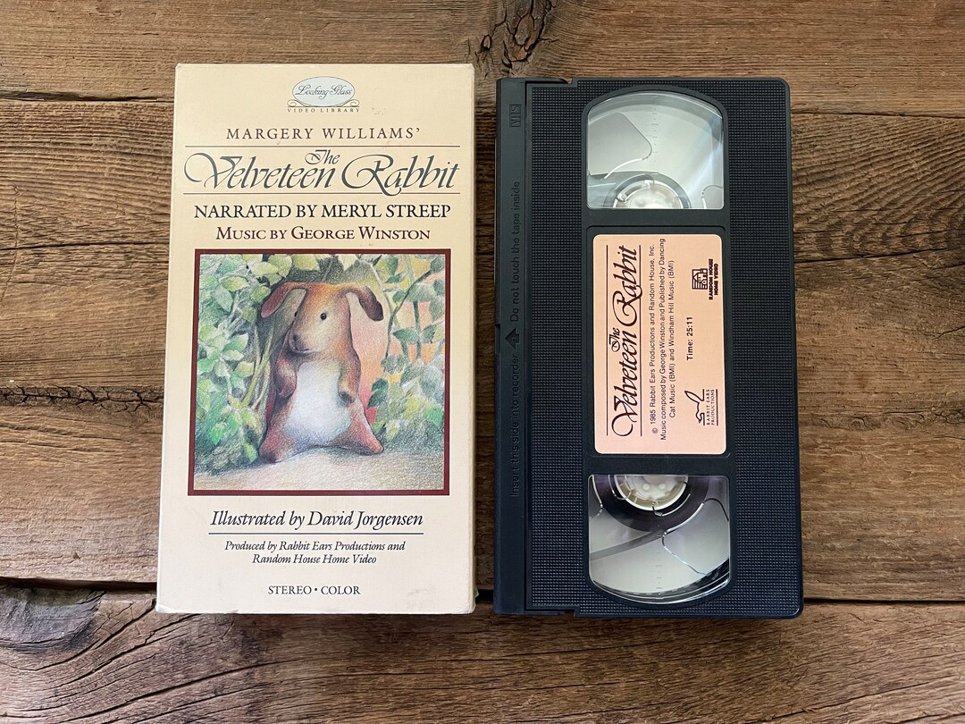 The Velveteen Rabbit VHS // Margery Williams // Narrated by Meryl ...