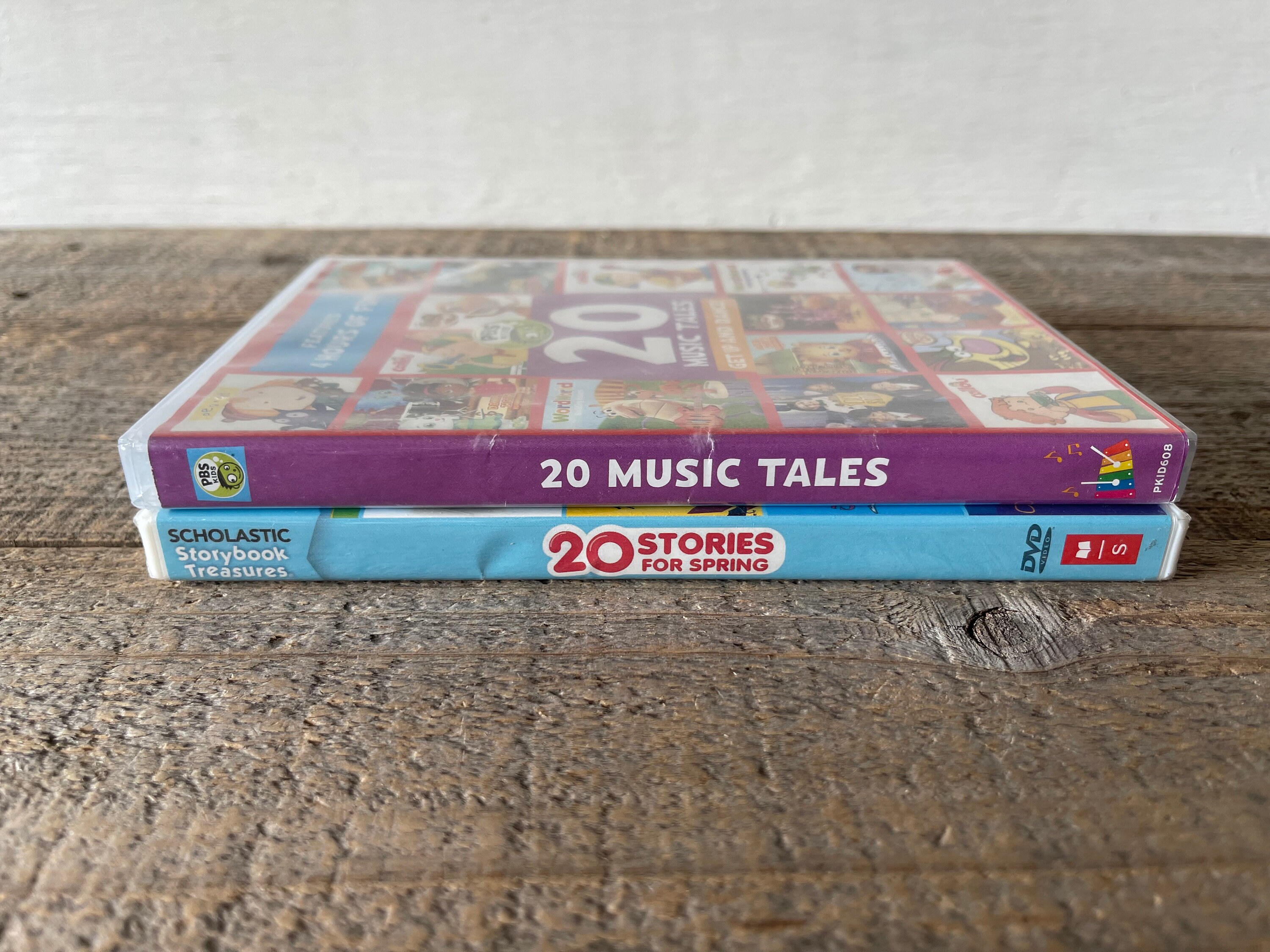 Set of 2 Compilation Dvds // PBS Kids Get up and Dance // Scholastic ...