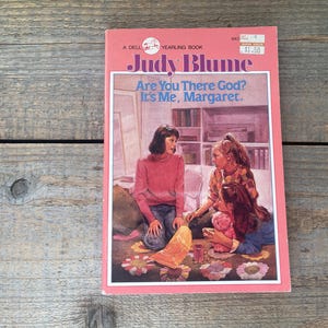 Are You There God It's Me, Margaret // Judy Blume // 1986 Dell Yearling ...