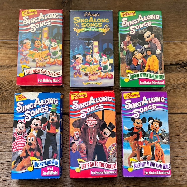 Sing Along Vhs - Etsy