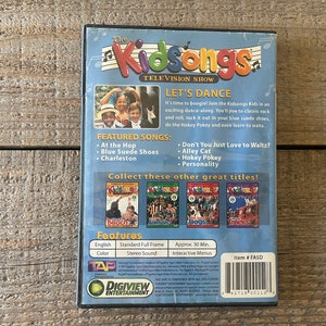 Kidsongs: Let's Dance DVD // as Seen on PBS Kids // 1997 // Preschool ...