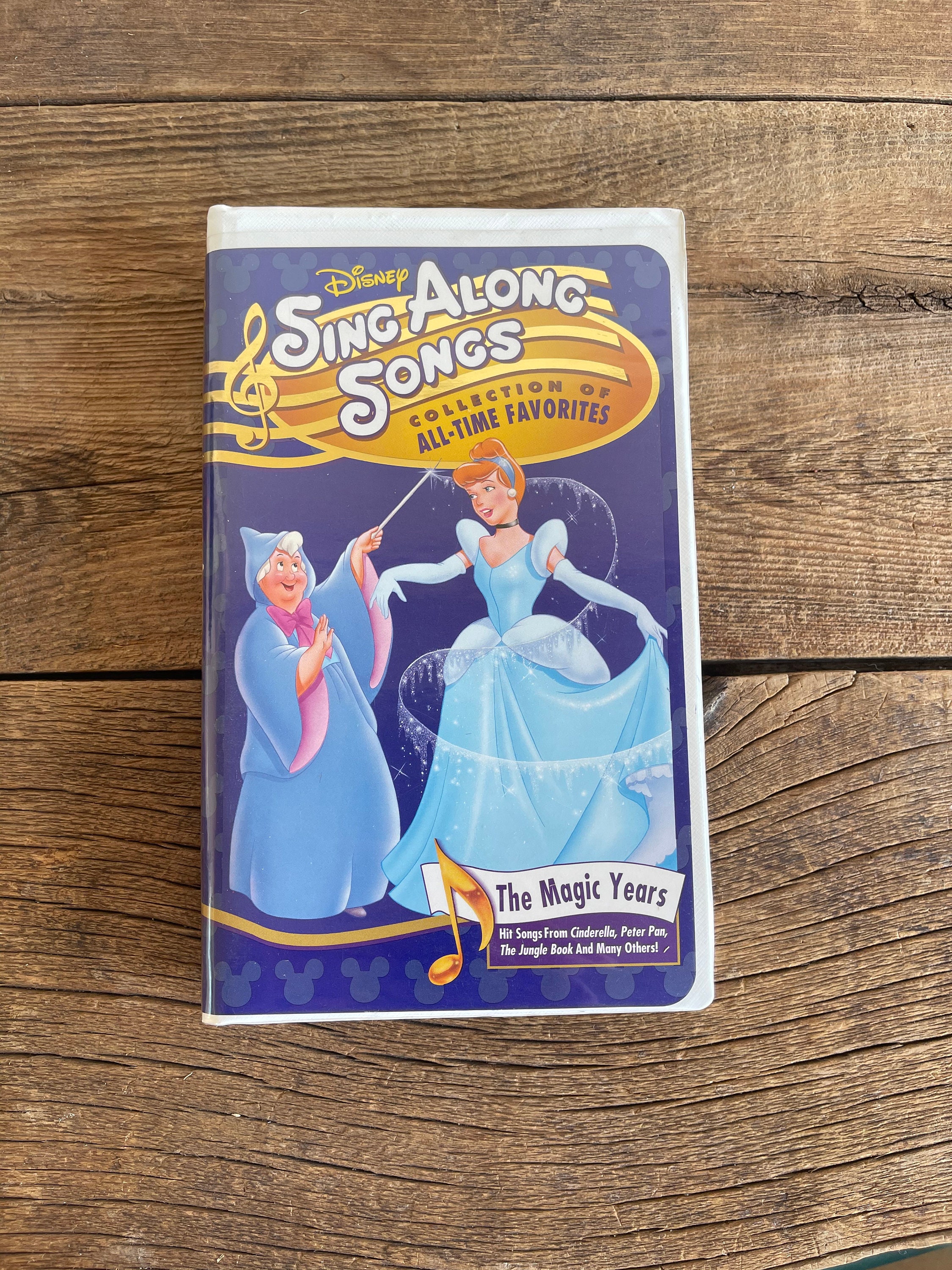 Disney Sing Along Songs The Magic Years Vhs Tape Clamshell Hot Sex