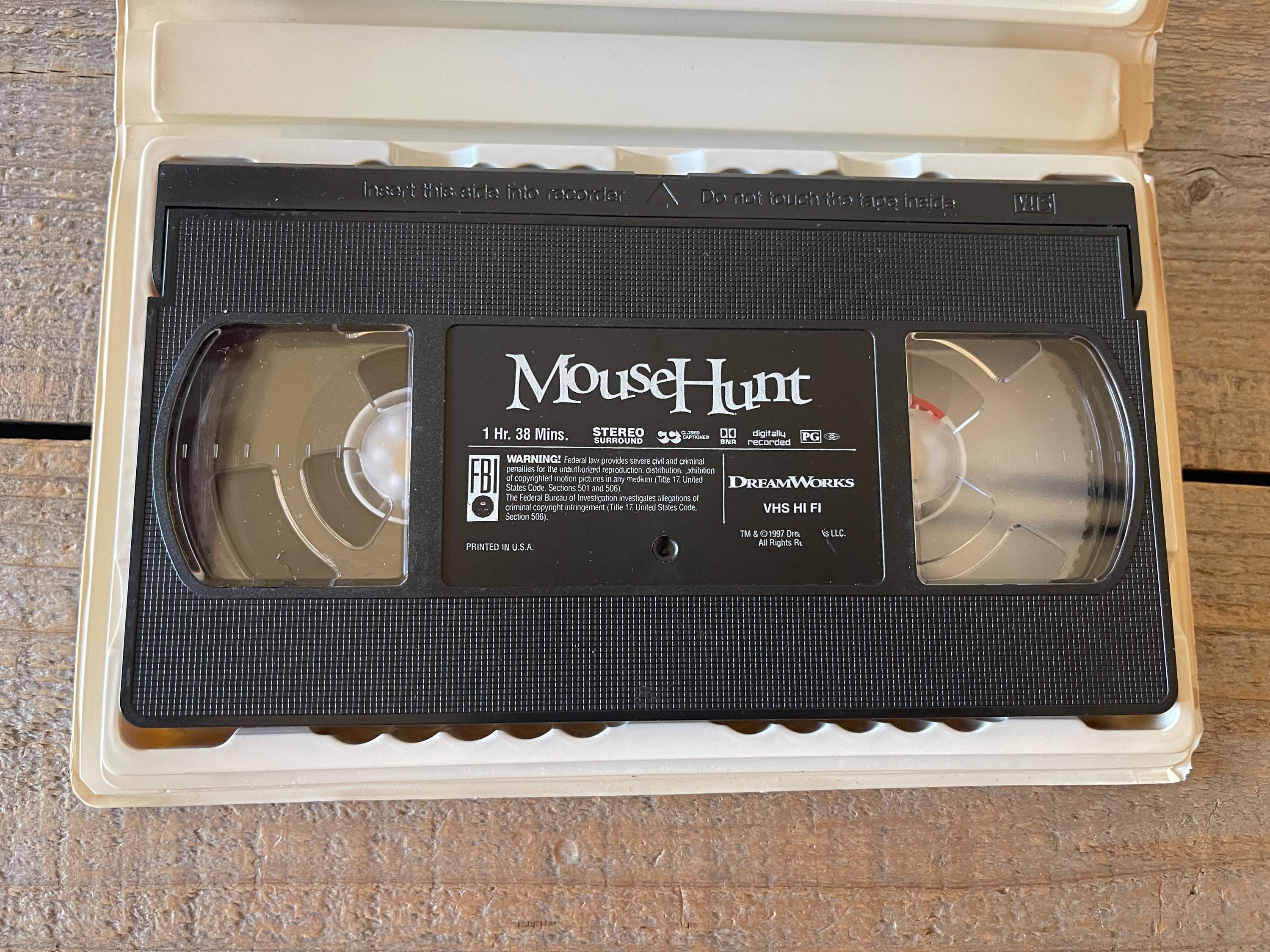 Mouse Hunt VHS Movie // Nathan Lane, Lee Evans // 1998 Comedy Family ...