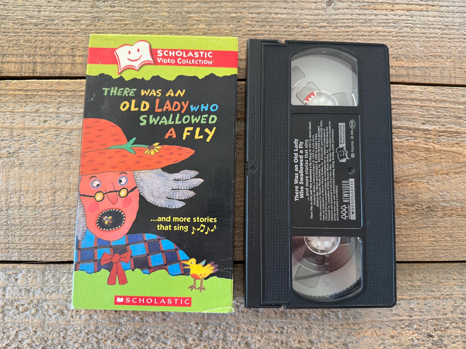 Scholastic Video Collection VHS Movies // Sold Individually // 1990's ...