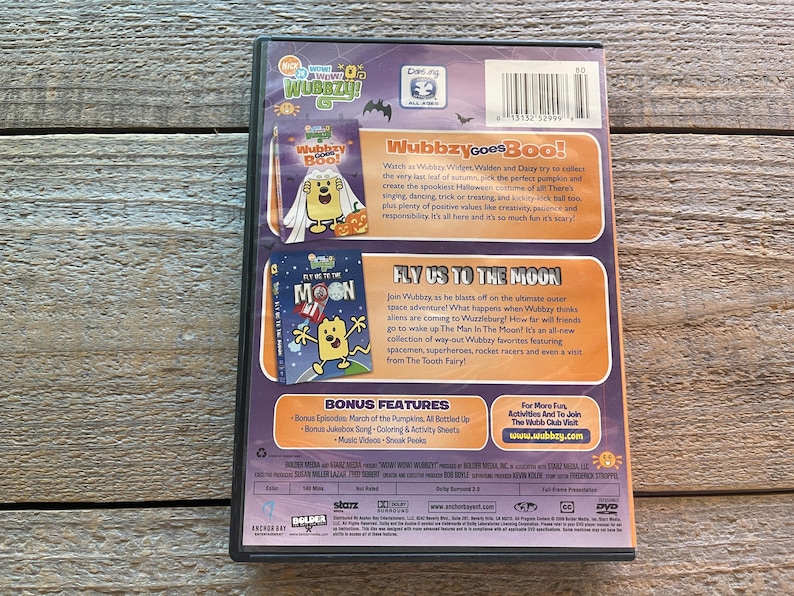 Wow! Wow! Wubbzy! Halloween DVD // Nick Jr Show // Good Condition - Etsy