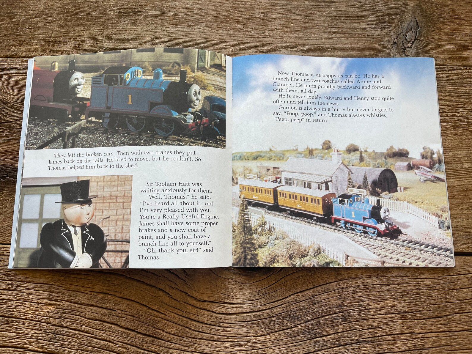 Thomas the Tank Engine Book & Cassette Tape // Trouble for - Etsy