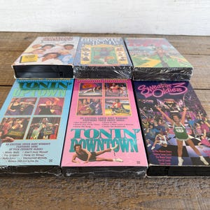 Richard Simmons VHS Movies // Sold Individually // 1980's Aerobic ...