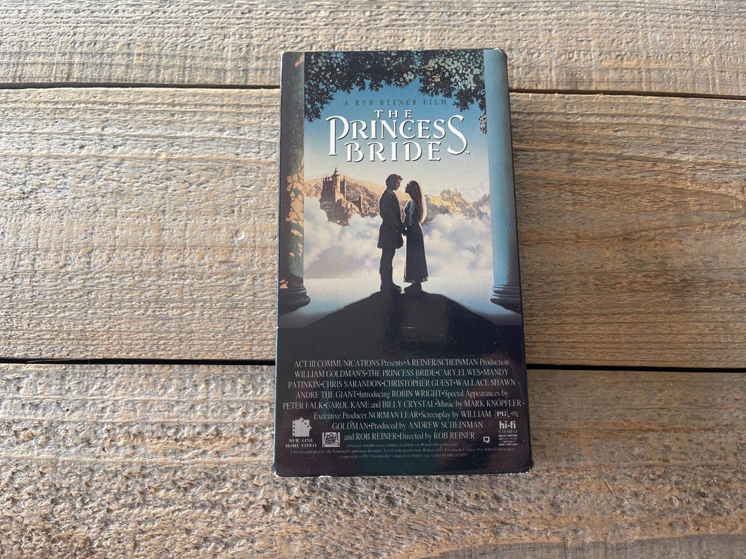The Princess Bride // Vintage VHS Movie // 1987 // Rob Reiner Film ...