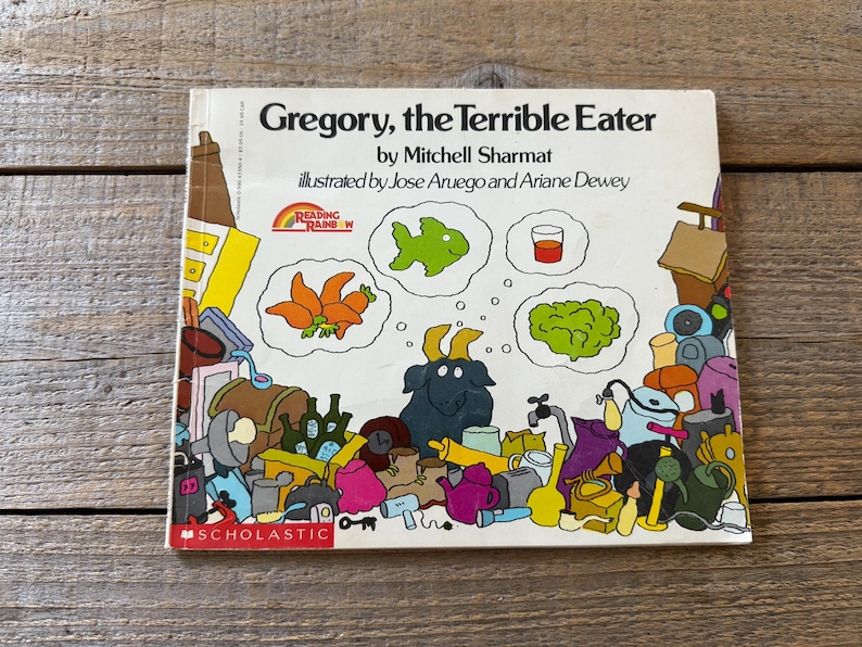 Gregory, the Terrible Eater // by Mitchell Sharmat // Jose Aruego ...