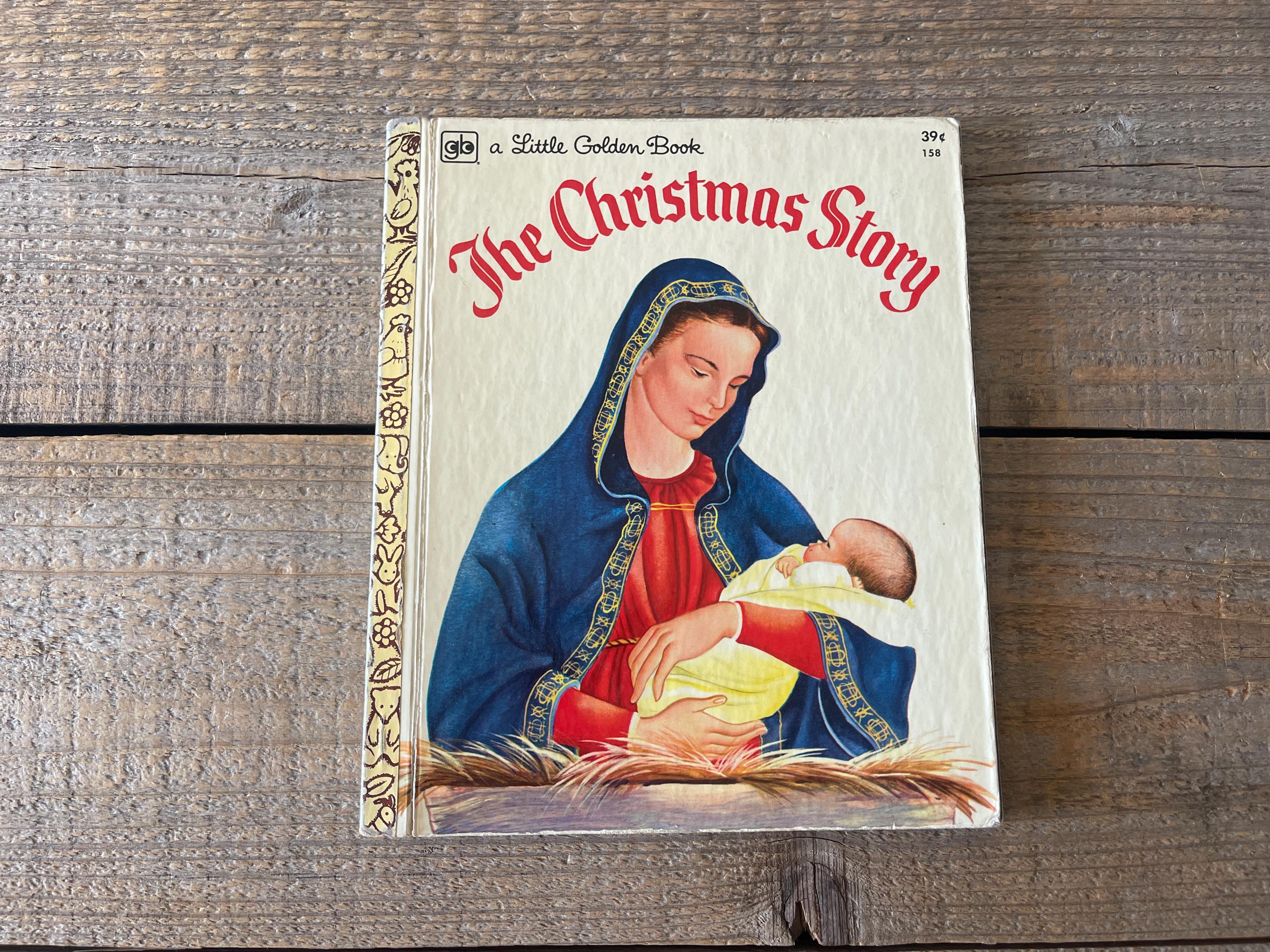 The Christmas Story // A Little Golden Book // Jane Werner, Pictures by ...