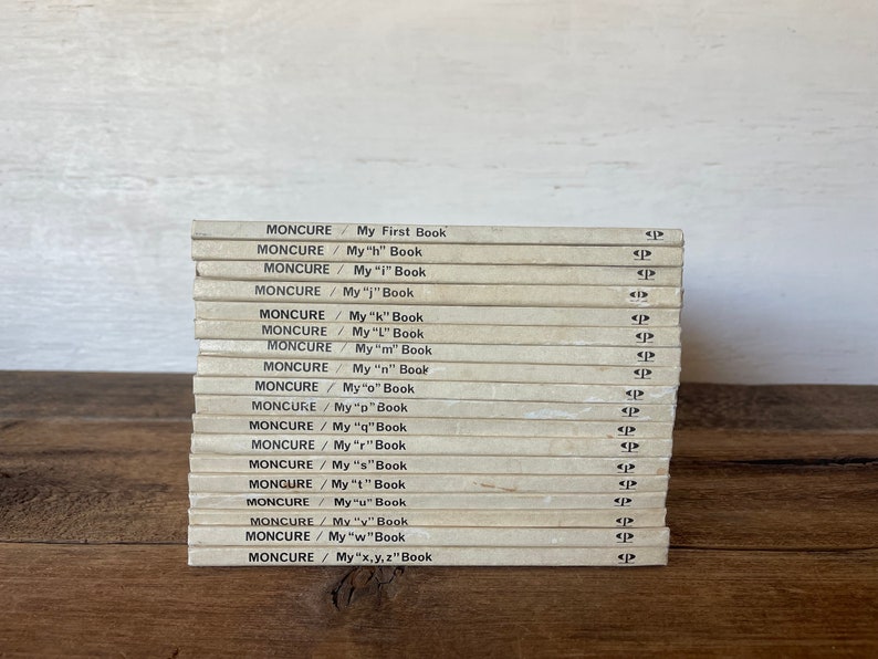 Vintage Moncure Books // You Choose // My First Books // Jane - Etsy