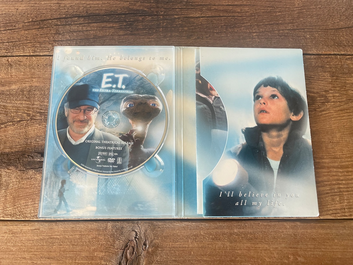 E.T. the Extra-terrestrial Dvds // 2-disc Limited - Etsy