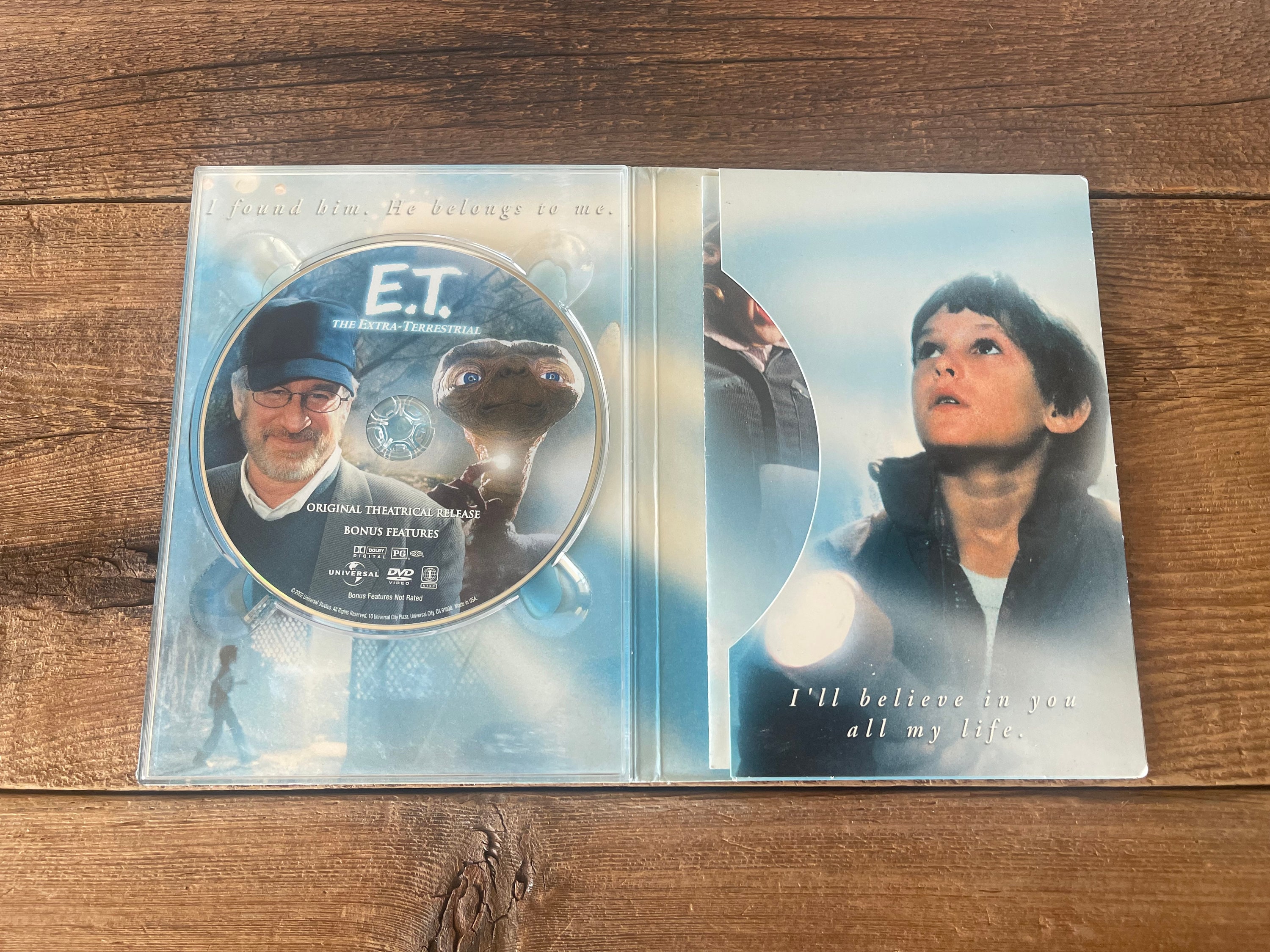 E.T. the Extra-terrestrial Dvds // 2-disc Limited - Etsy