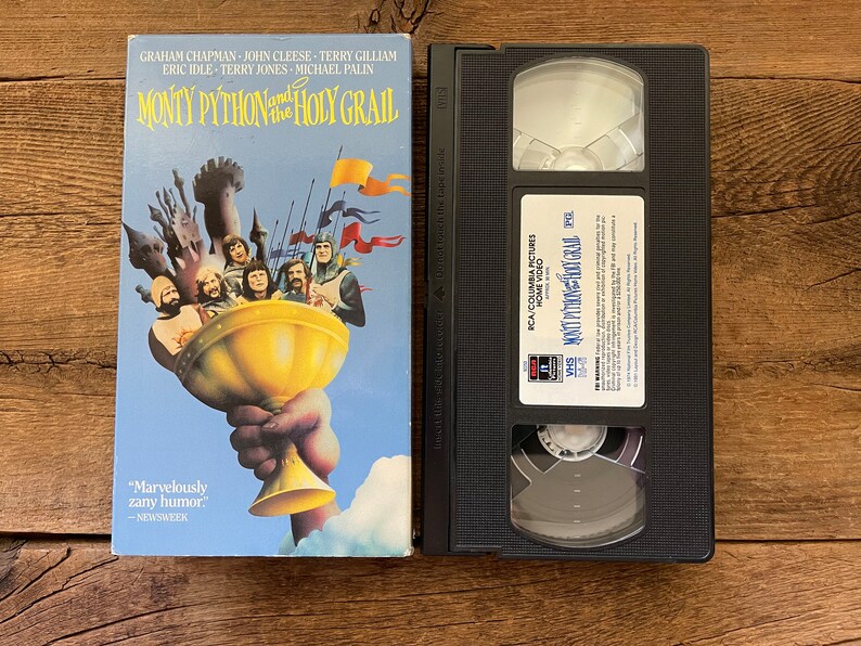 Monty Python and the Holy Grail // 1991 Vintage Comedy VHS // it's Just ...