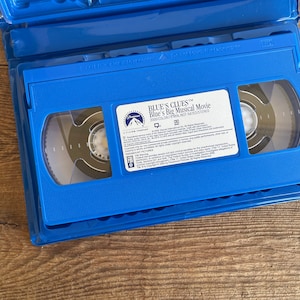 Blues Clues // Blue's Big Musical Movie // Vintage VHS 2000 - Etsy