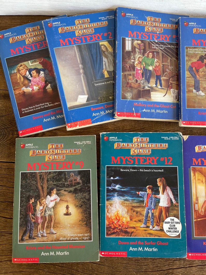 The Babysitter's Club MYSTERY Books // Choose One // 1990's - Etsy