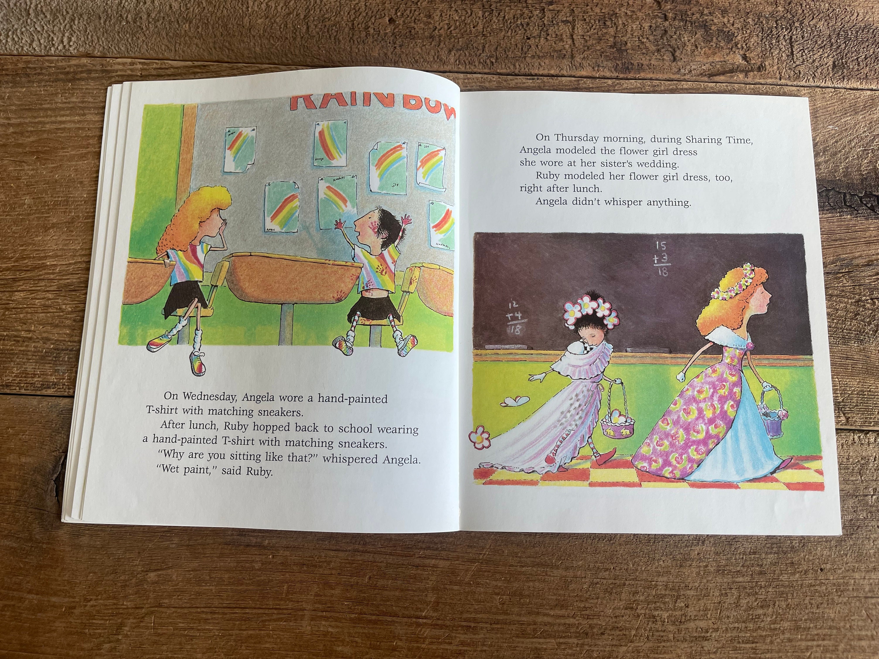 Ruby the Copycat // Peggy Rathmann // Vintage Scholastic Book - Etsy