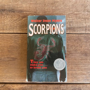 Scorpions // Walter Dean Myers // First Harper Trophy Edition 1990 - Etsy