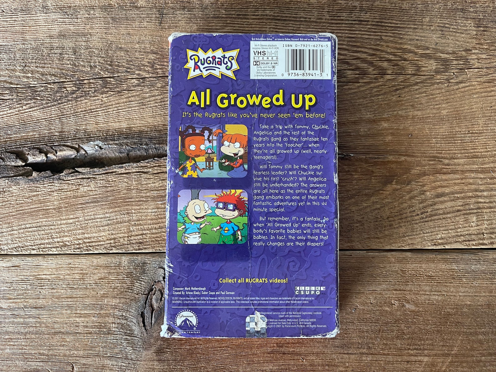 Rugrats: All Growed up // Vintage VHS Movie // 2001 - Etsy
