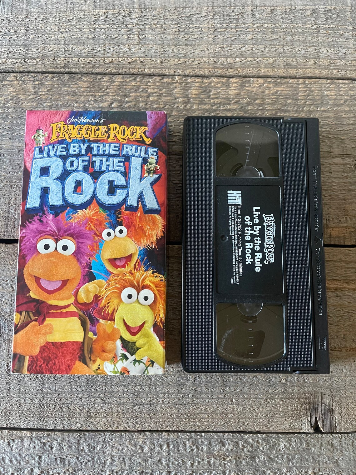 Fraggle Rock VHS Movies // Set of 2 // Jim Henson // Live by the Rule ...